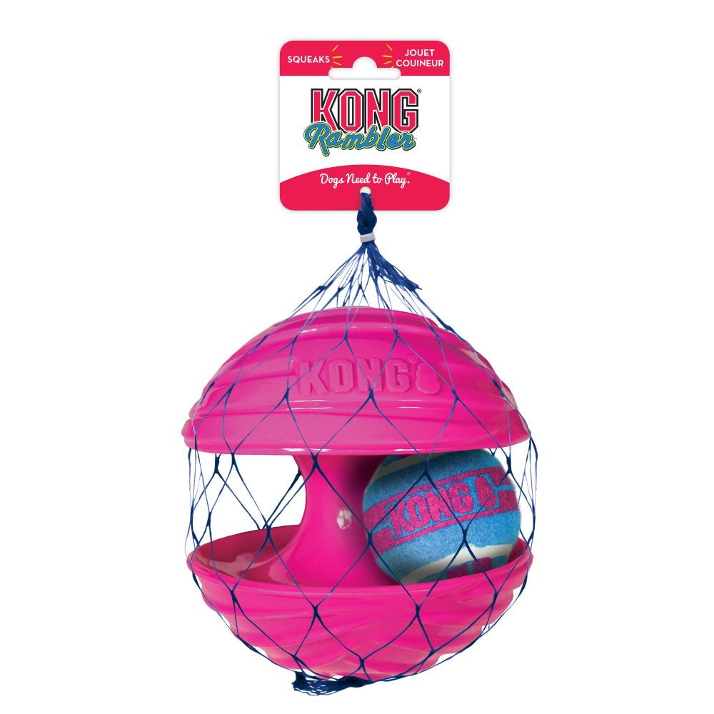 KONG Rambler Ball Interactive Chew Toy – Pongo Pet